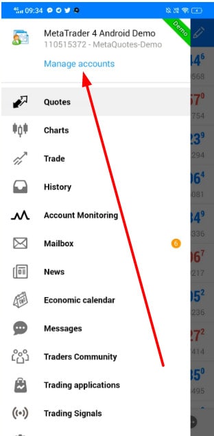 Metatrader4 Change Password [Mobile App & Window]